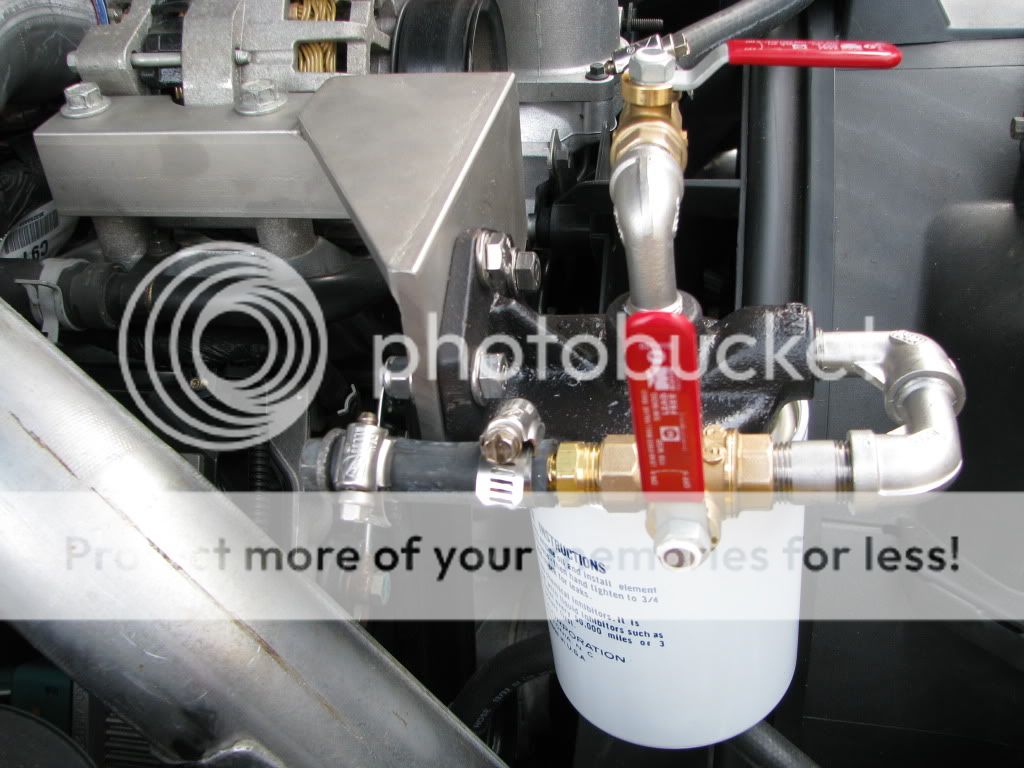 Homemade coolant filter system | The Diesel Garage